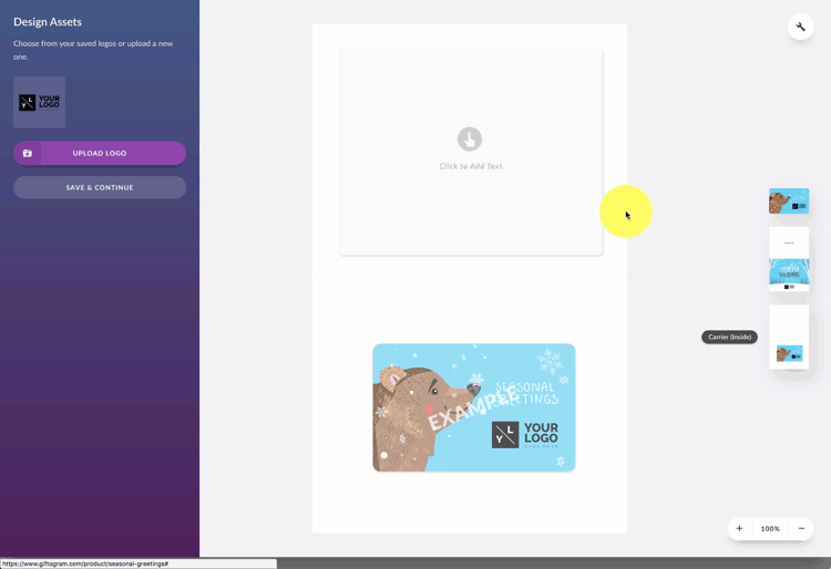 How to Create Branded Gift Cards with Giftogram