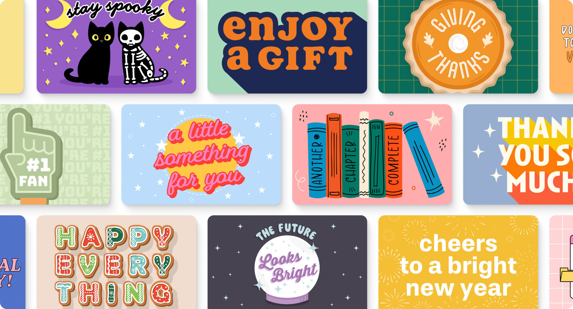 Enhance your appreciation with new gift card designs for every occasion